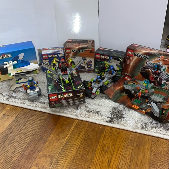 Lego | Toys | Lego Space Bundle 8 Sets Life On Mars Ufo | Poshmark